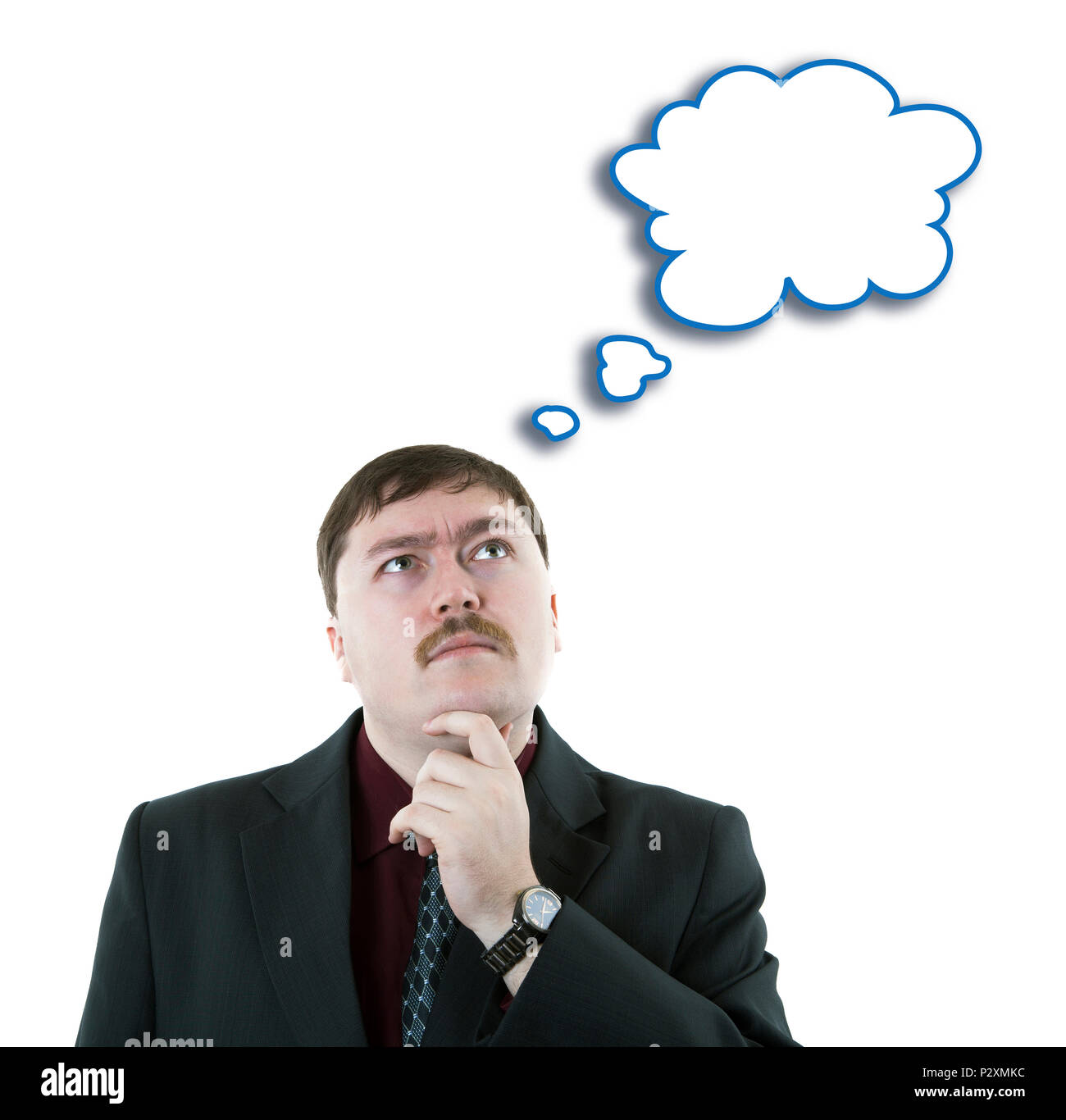 Idea as thought in a human head concept hi-res stock photography and ...