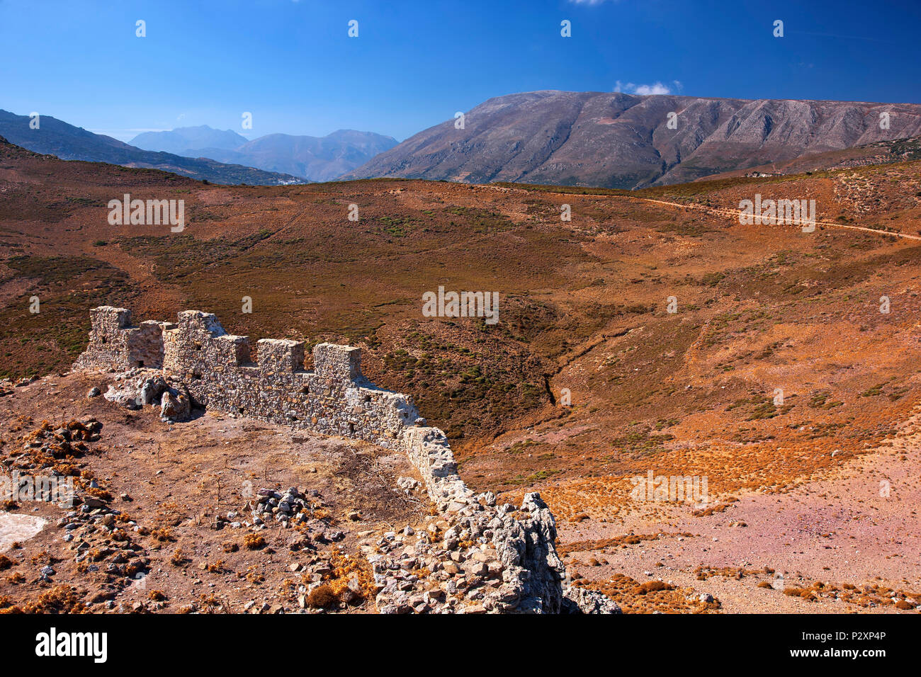 Castel ruins and village hi-res stock photography and images - Alamy