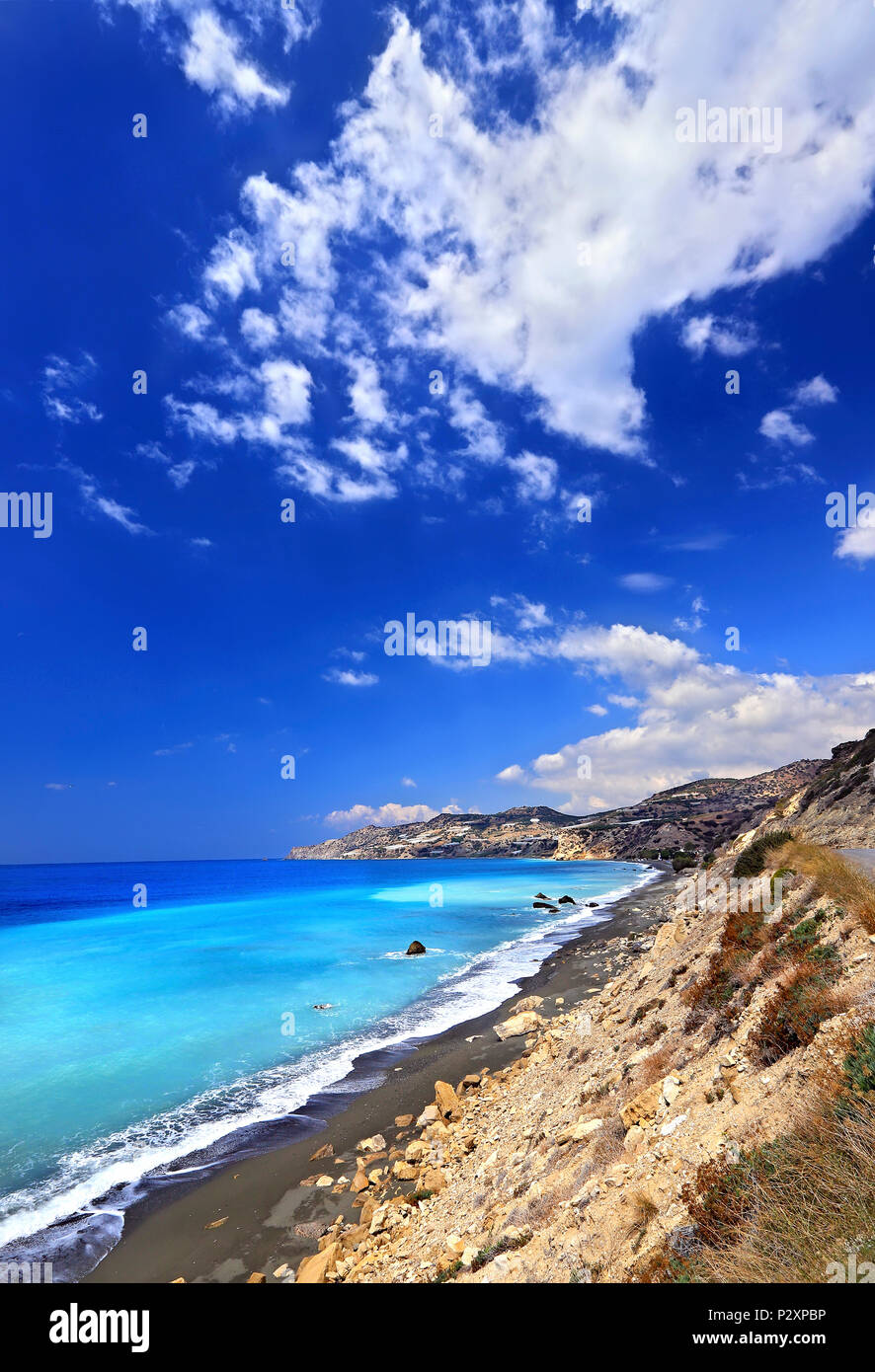 Somewhere between Tertsa and Myrtos villages, on the "borders" of ...