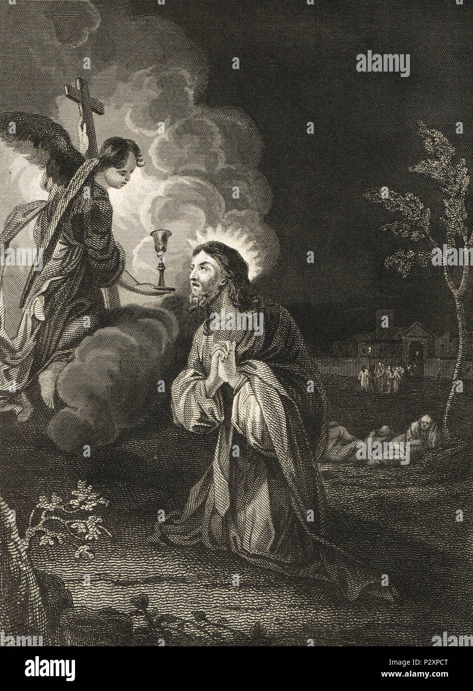 The Agony In The Garden Of Gethsemane High Resolution Stock Photography ...