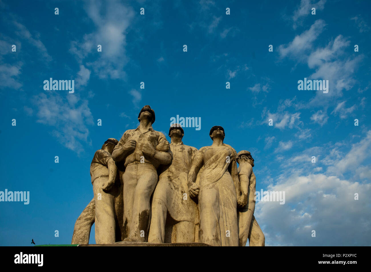The Raju Memorial Sculpture at Dhaka University. Dhaka, Bangladesh ...