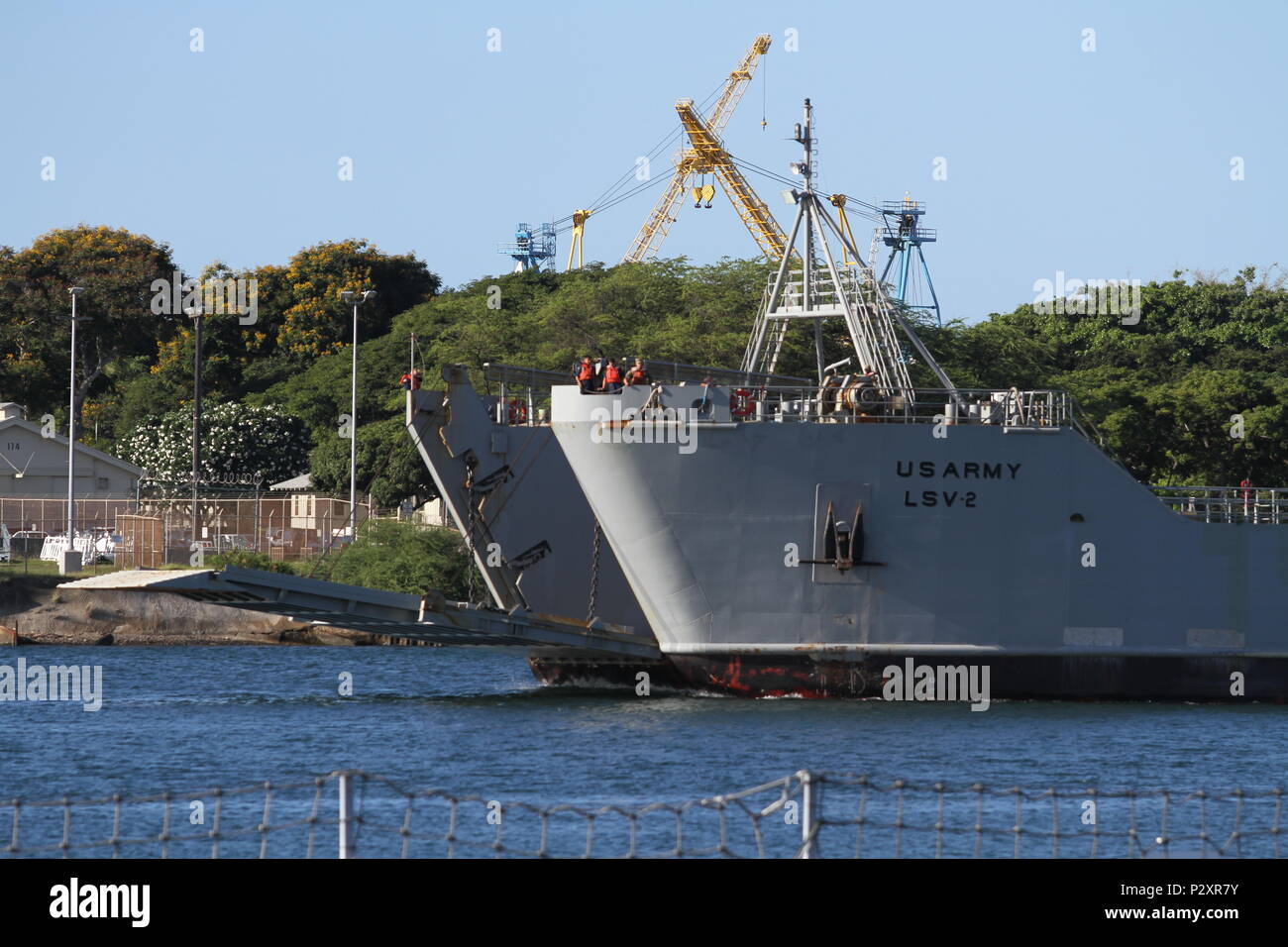 Logistic support vessel 2 hi-res stock photography and images - Alamy