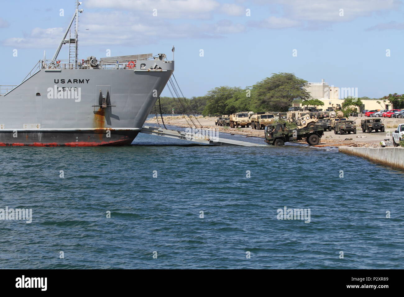 Logistic support vessel 2 hi-res stock photography and images - Alamy