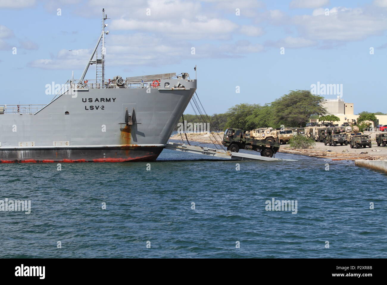 Logistic support vessel 2 hi-res stock photography and images - Alamy