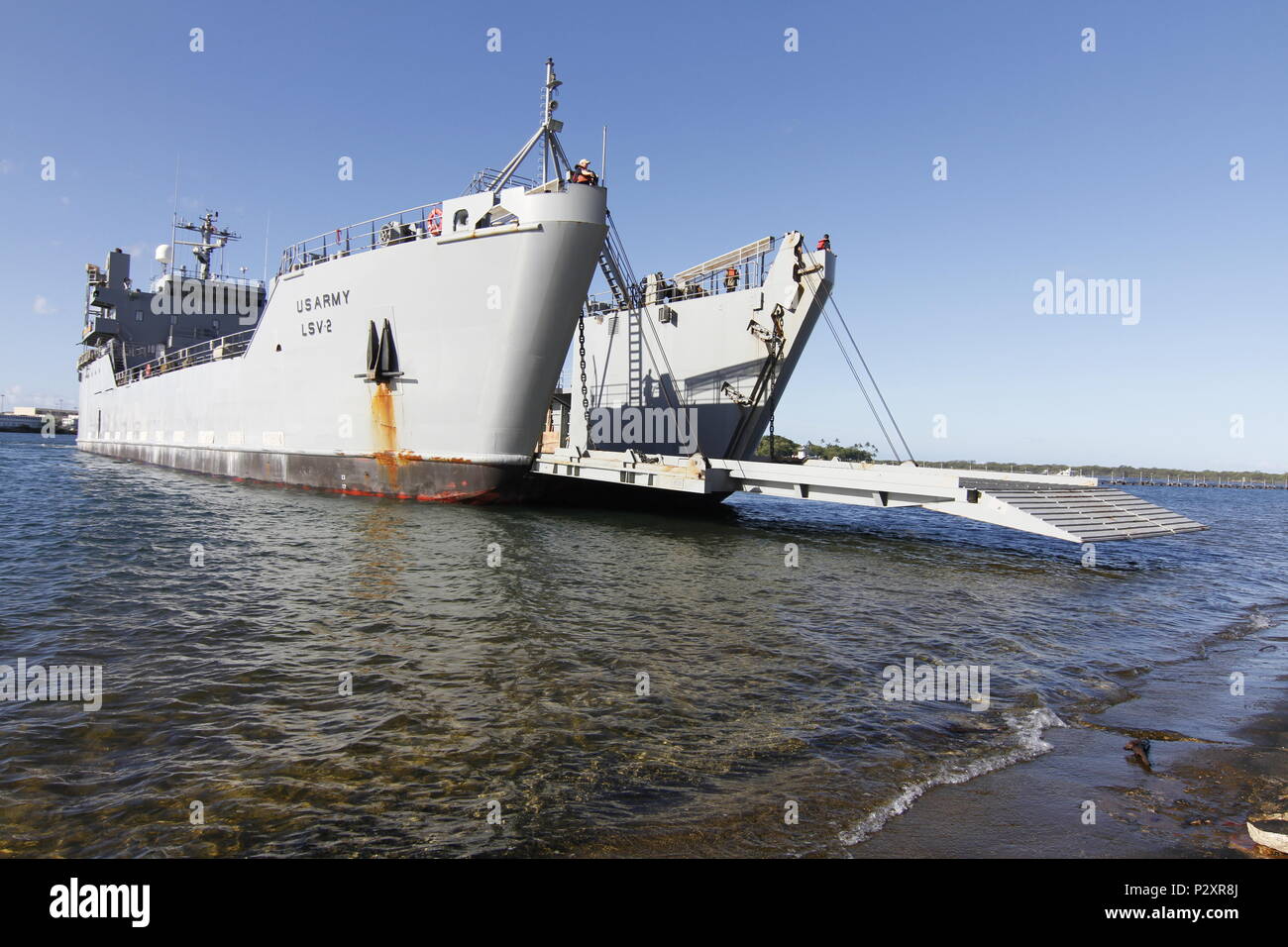 Logistic support vessel 2 hi-res stock photography and images - Alamy