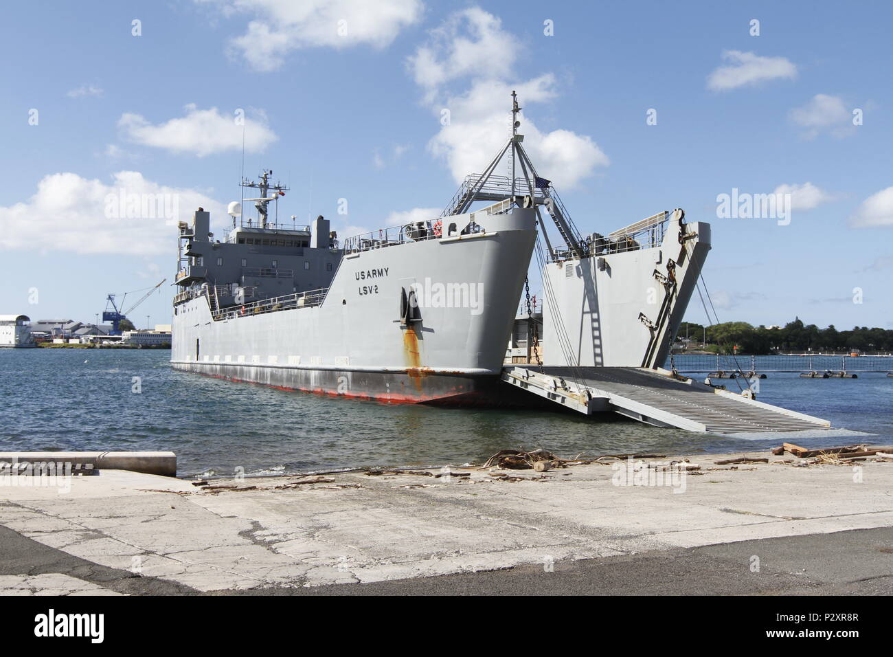 Logistic support vessel 2 hi-res stock photography and images - Alamy