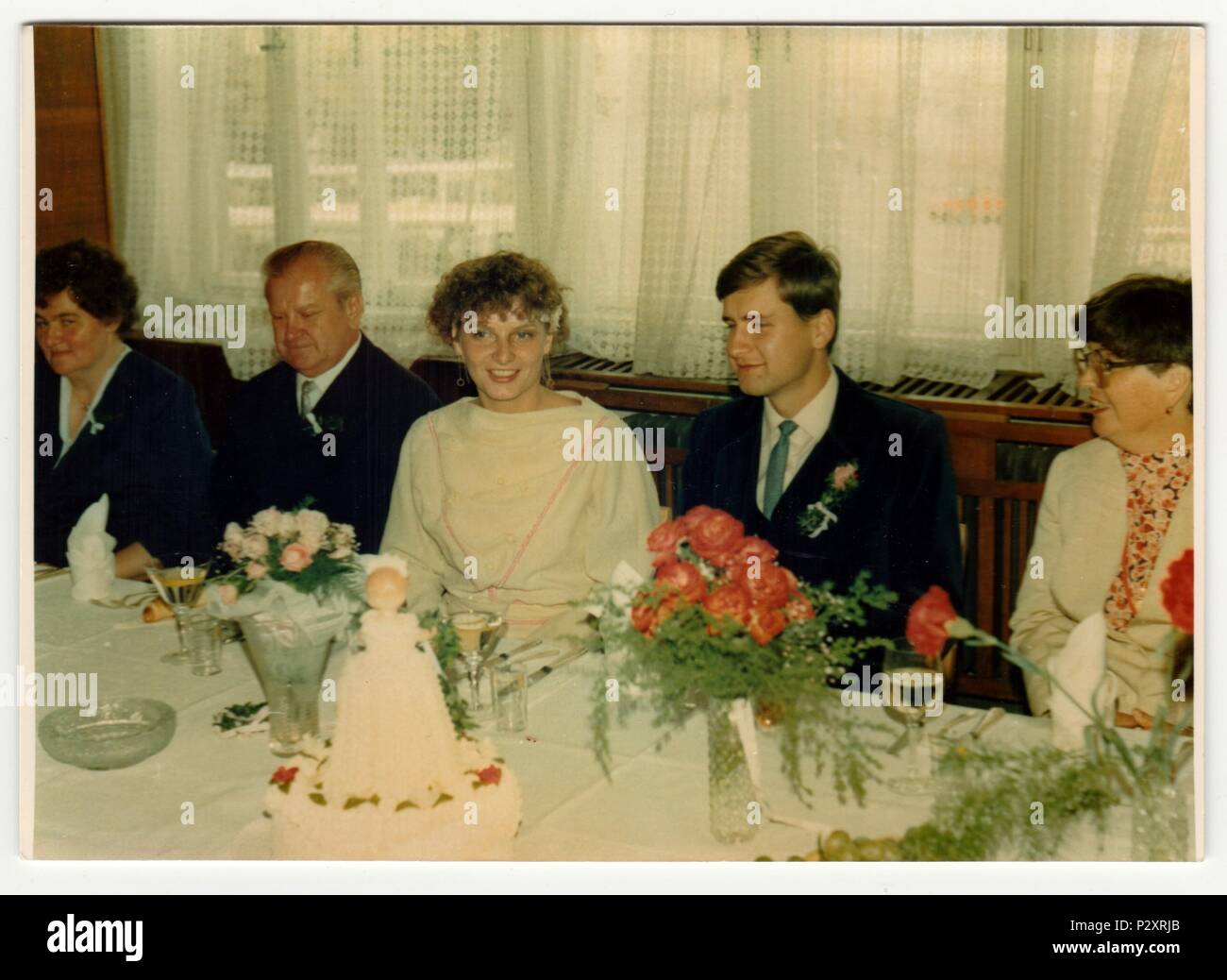 1980s wedding reception hi-res stock photography and images - Alamy