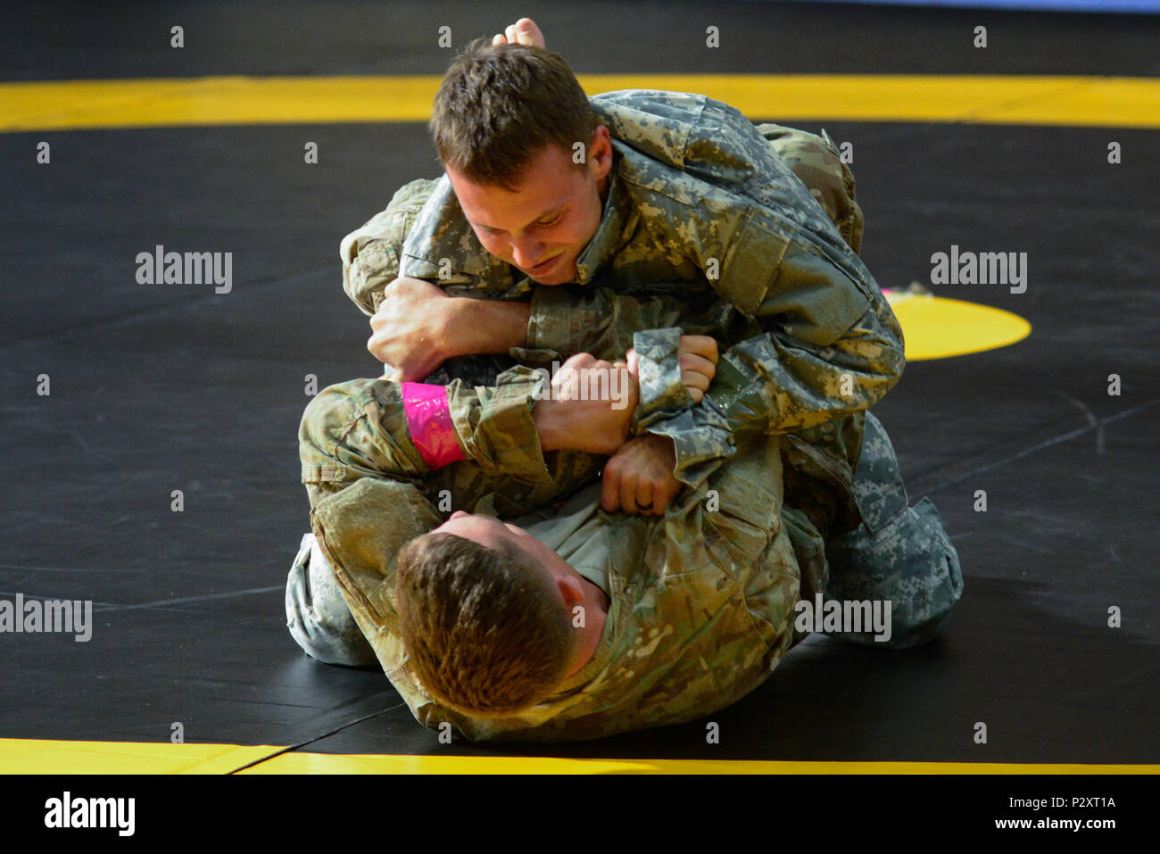 GRAFENWOEHR, Germany – Staff Sgt. Jeremiah Steele (top) of U.S. Army ...