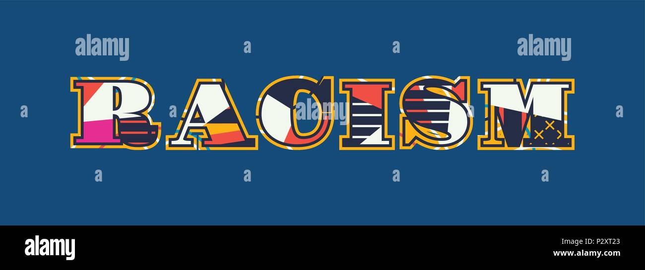 Racist treatment Stock Vector Images - Alamy