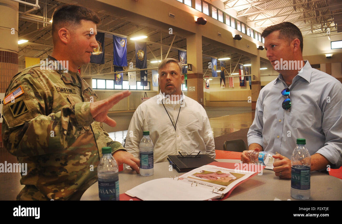 Col. Marvin Griffin, commander of the Savannah District, U.S. Army ...