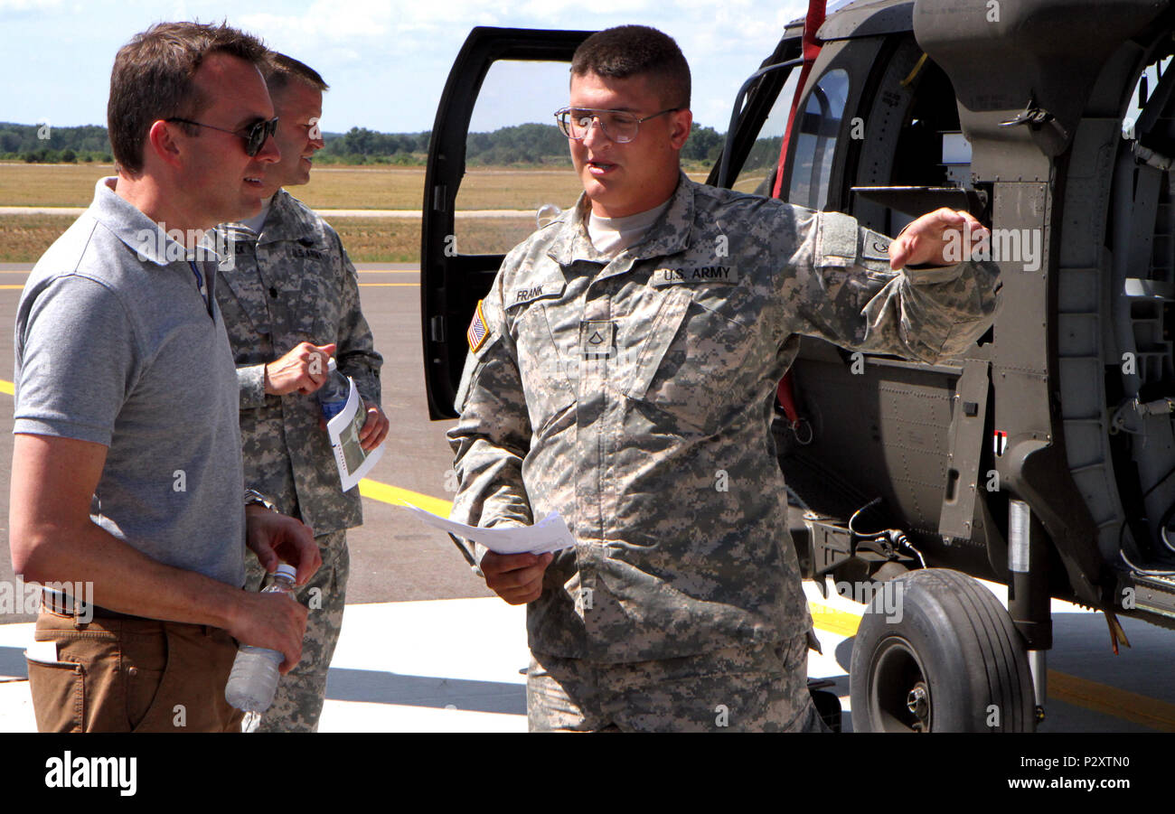 PFC Wyatt Frank of ... out of ... explains his maintenance procedures ...