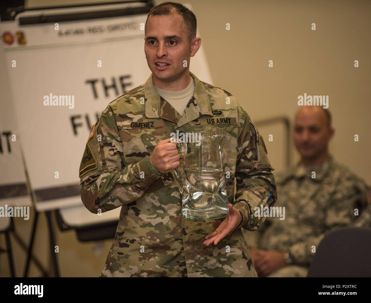 Lt. Col. Gregory Gimenez, 4th Battalion, 414th Regiment (SROTC), 104th ...