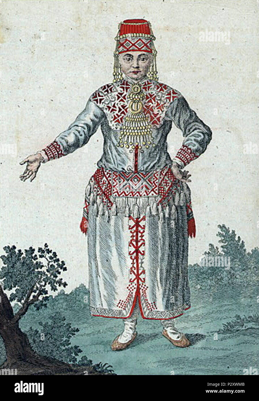 016 Description of all the Russian state-dwelling peoples Stock Photo ...