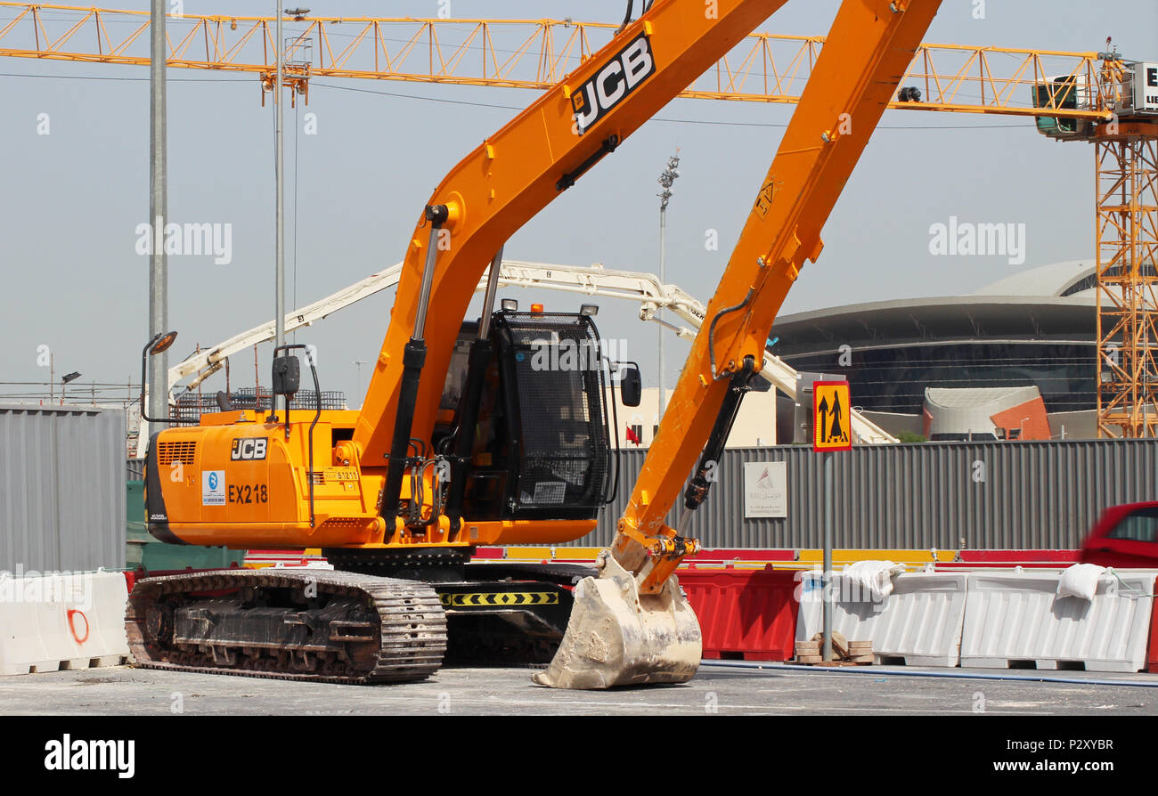 construction at Al-Saad, Doha Qatar Stock Photo - Alamy