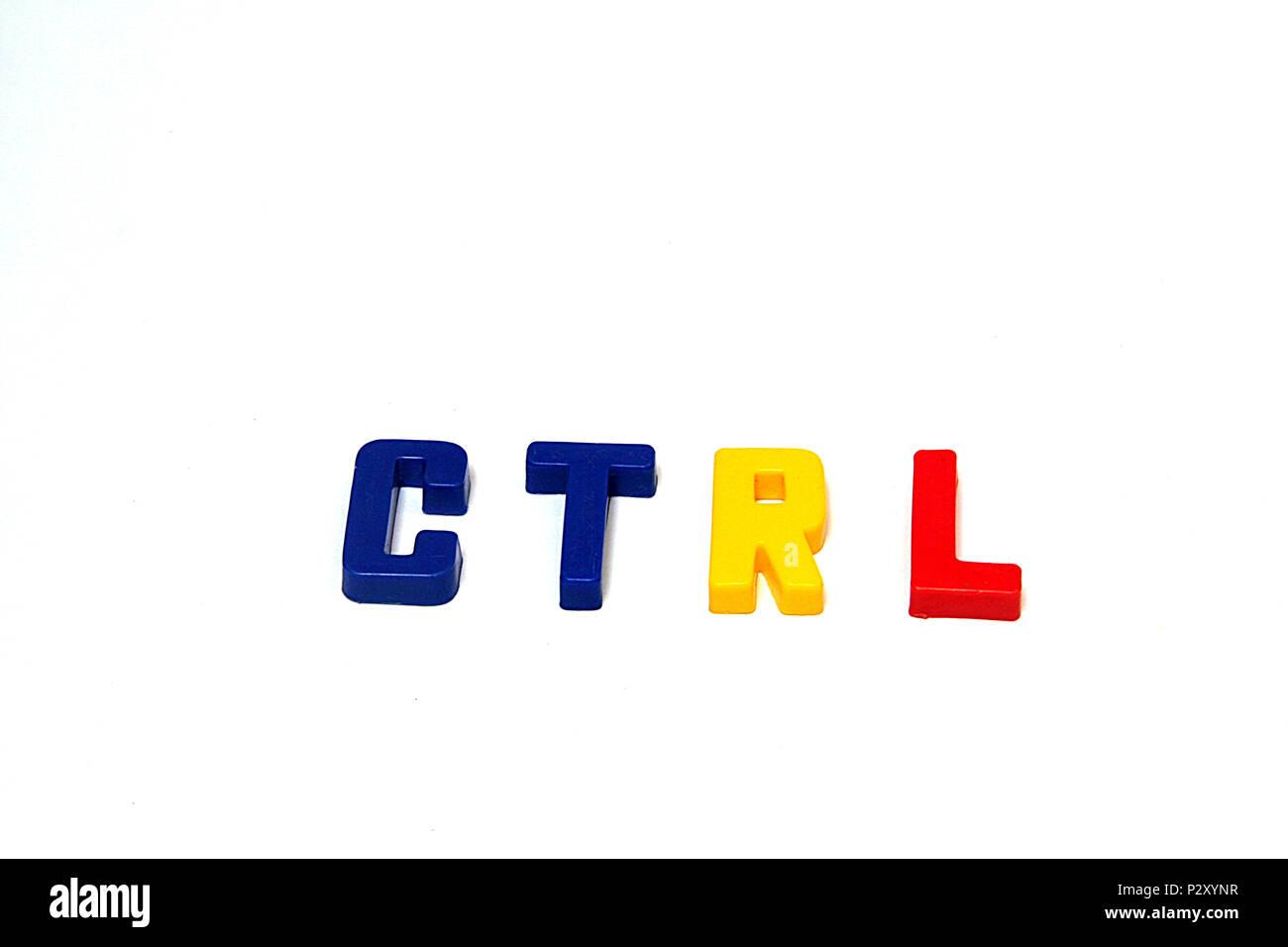 Control letters hi-res stock photography and images - Alamy