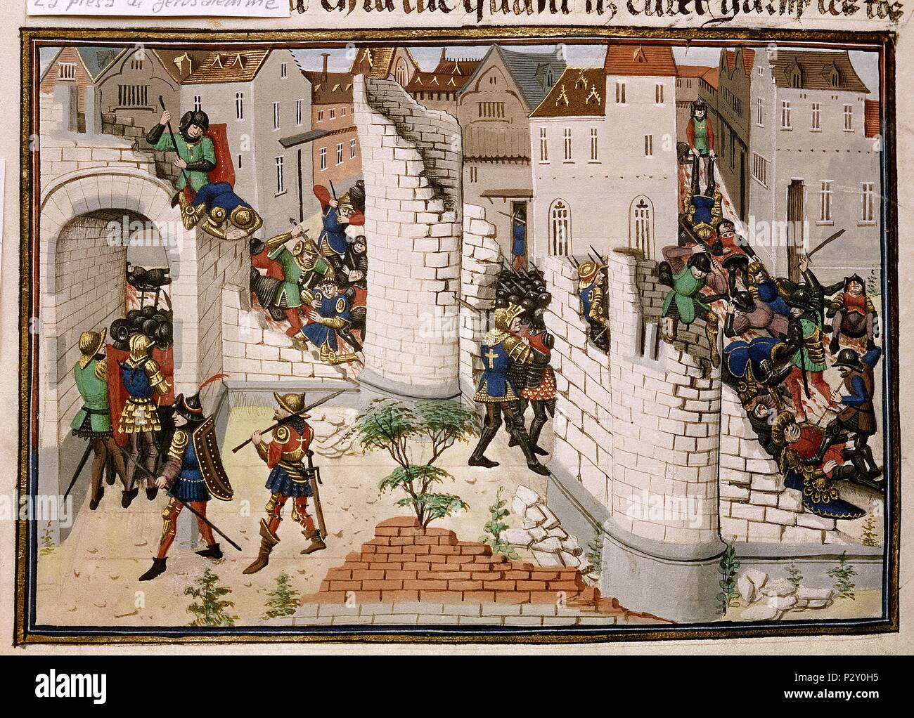 First crusade manuscript hi-res stock photography and images - Alamy