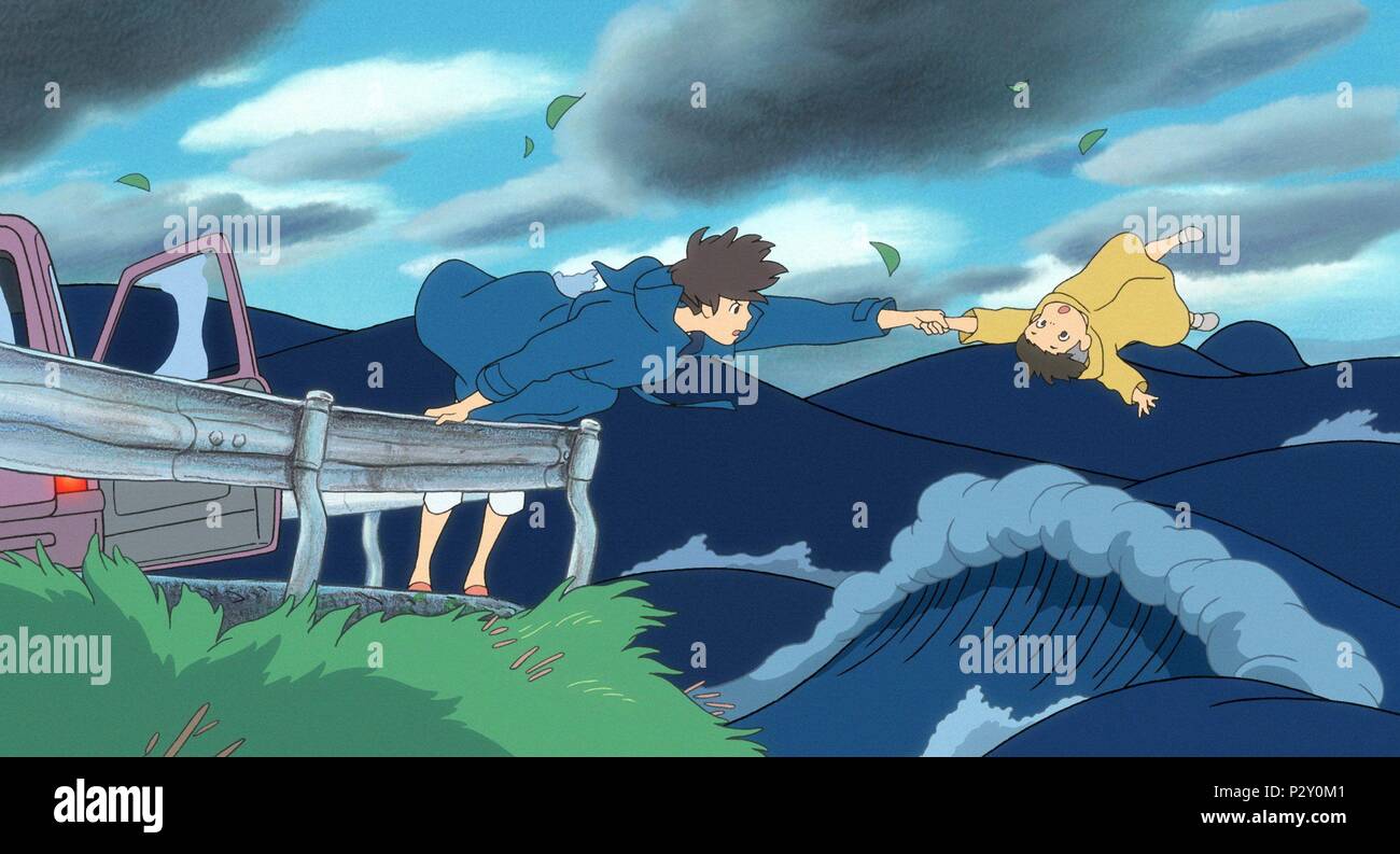 Studio ghibli ocean hi-res stock photography and images - Alamy