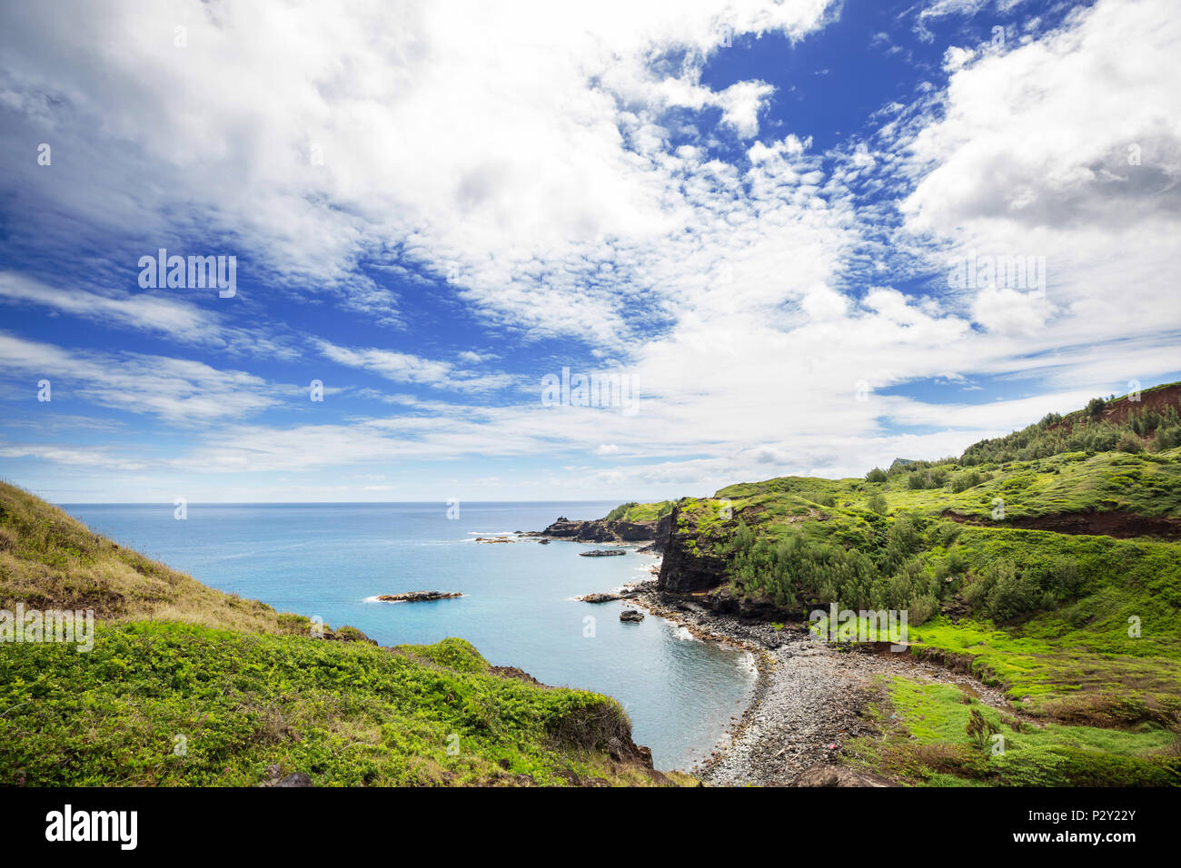 Beautiful tropical landscapes on Maui island, Hawaii Stock Photo - Alamy