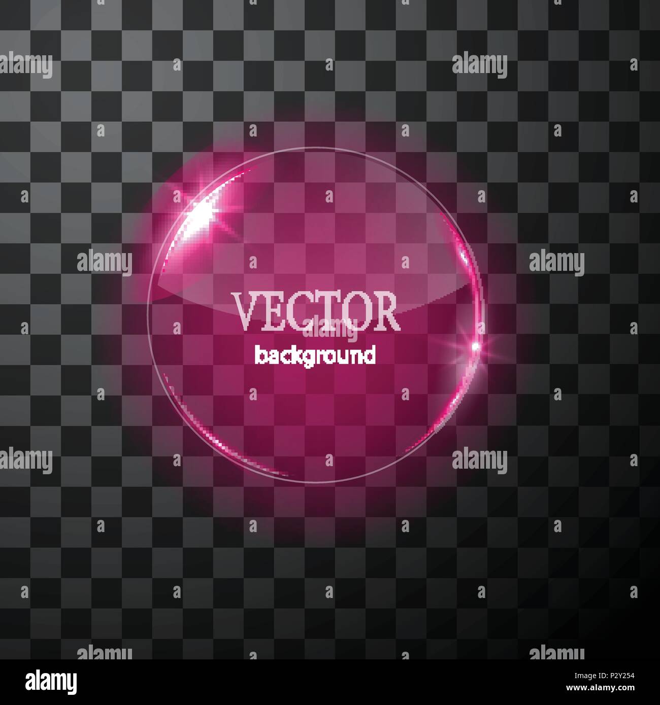 Glass vector circle plane. Easy editable background Stock Vector Image ...