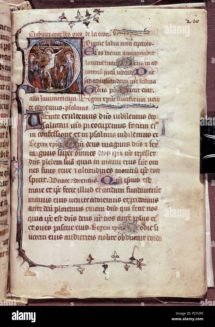 SALTERIO Y LIBRO DE HORAS. Location: BIBLIOTECA NACIONAL-COLECCION ...