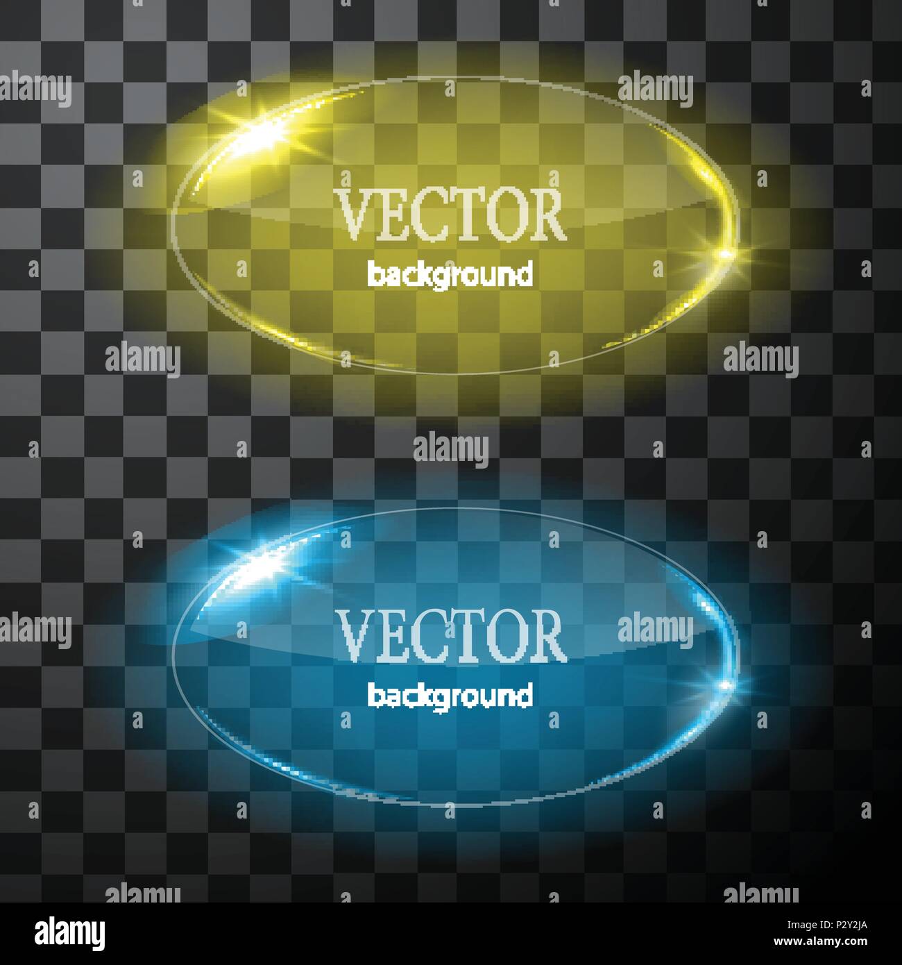 Glass vector circle plane. Easy editable background Stock Vector Image ...