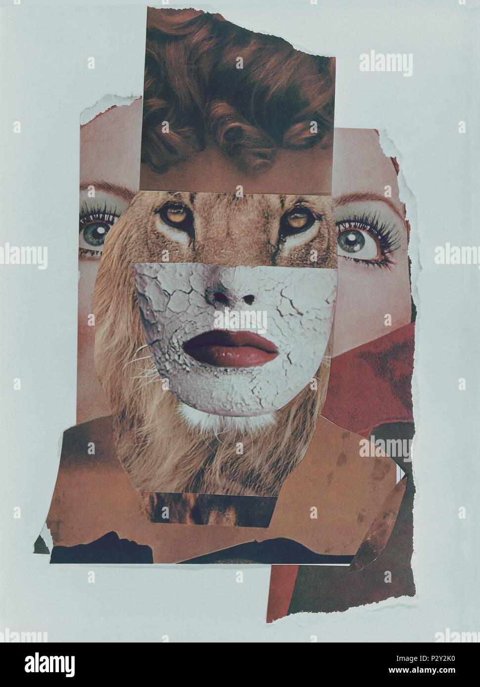 Collage de cara hi-res stock photography and images - Alamy