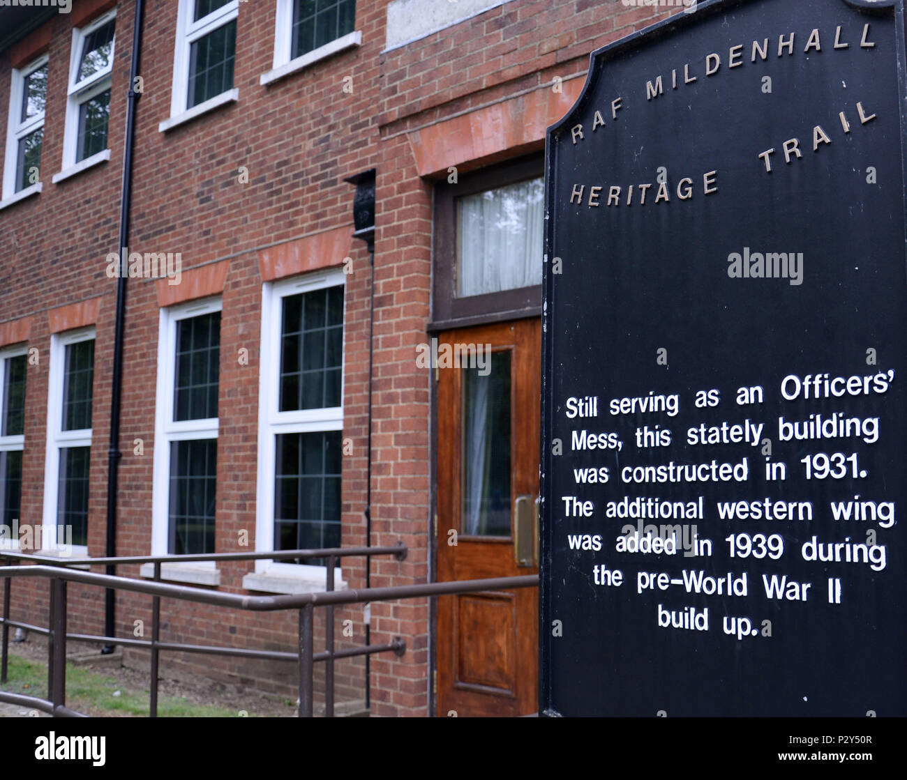 Raf mildenhall sign hi-res stock photography and images - Alamy