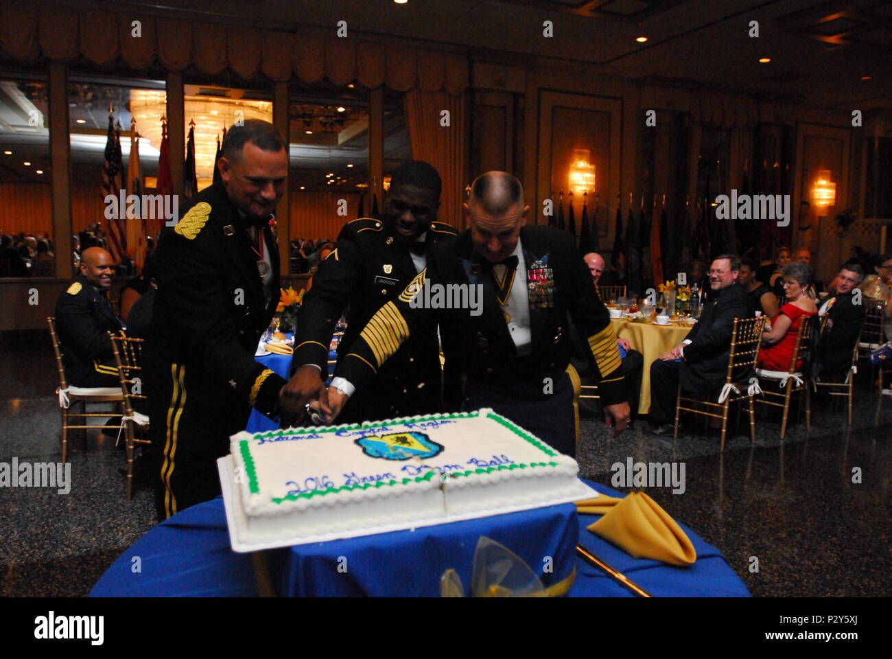 Brig. Gen. William E. King IV (left), commanding general and host of ...