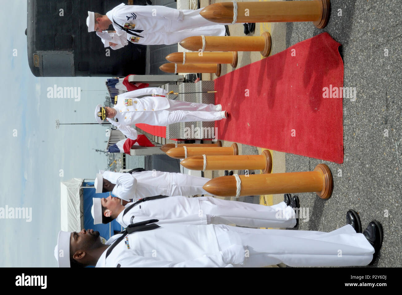 Capt. Jasper “Carl Hartsfield Jr., Commodore, Submarine Squadron ...