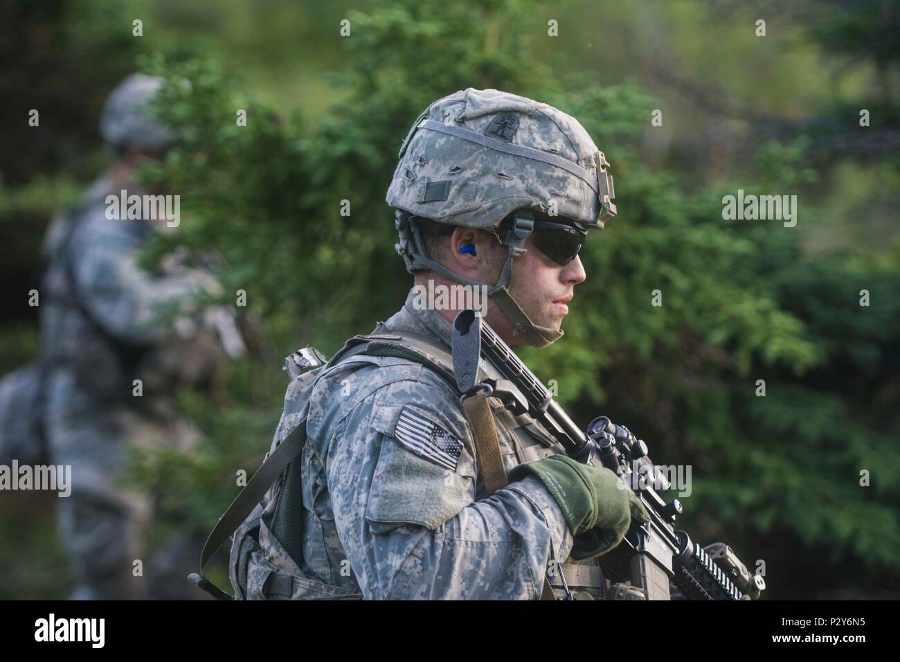 Paratroopers of 3rd Battalion, 509th Parachute Infantry Regiment, 4th ...