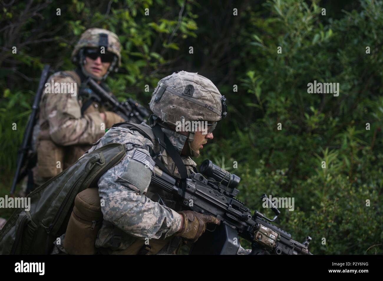 Paratroopers of 3rd Battalion, 509th Parachute Infantry Regiment, 4th ...