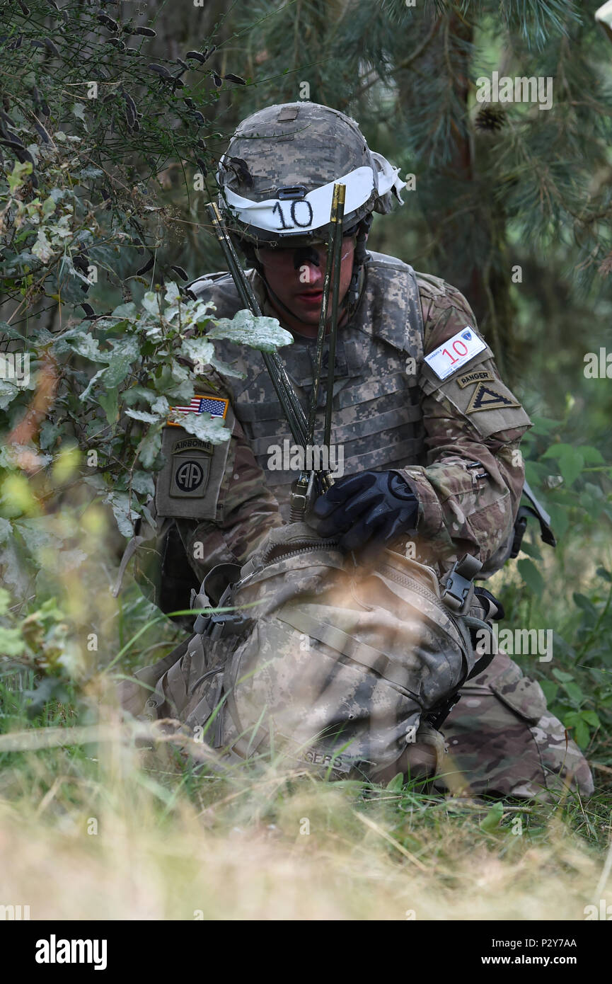GRAFENWOEHR, Germany -- Staff Sgt. Ethan Rodgers of the 7th Army ...