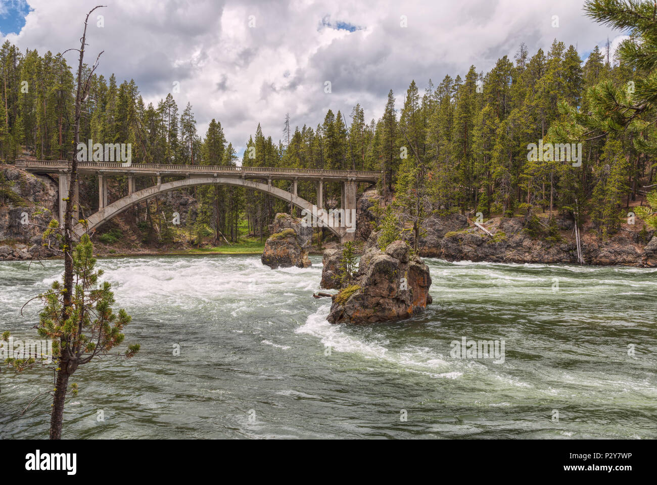 Mighty river in the mountains hi-res stock photography and images - Alamy