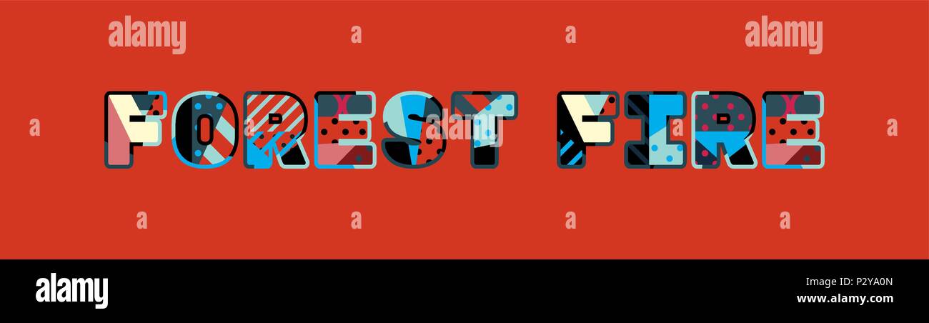 Fire wildland Stock Vector Images - Alamy