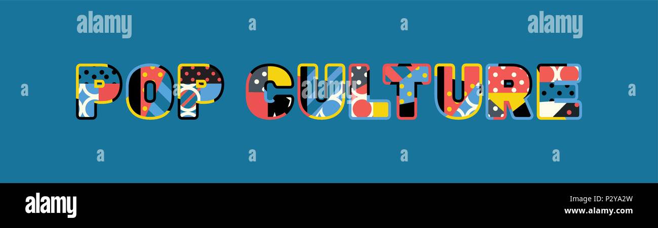 Pop culture Stock Vector Images - Alamy