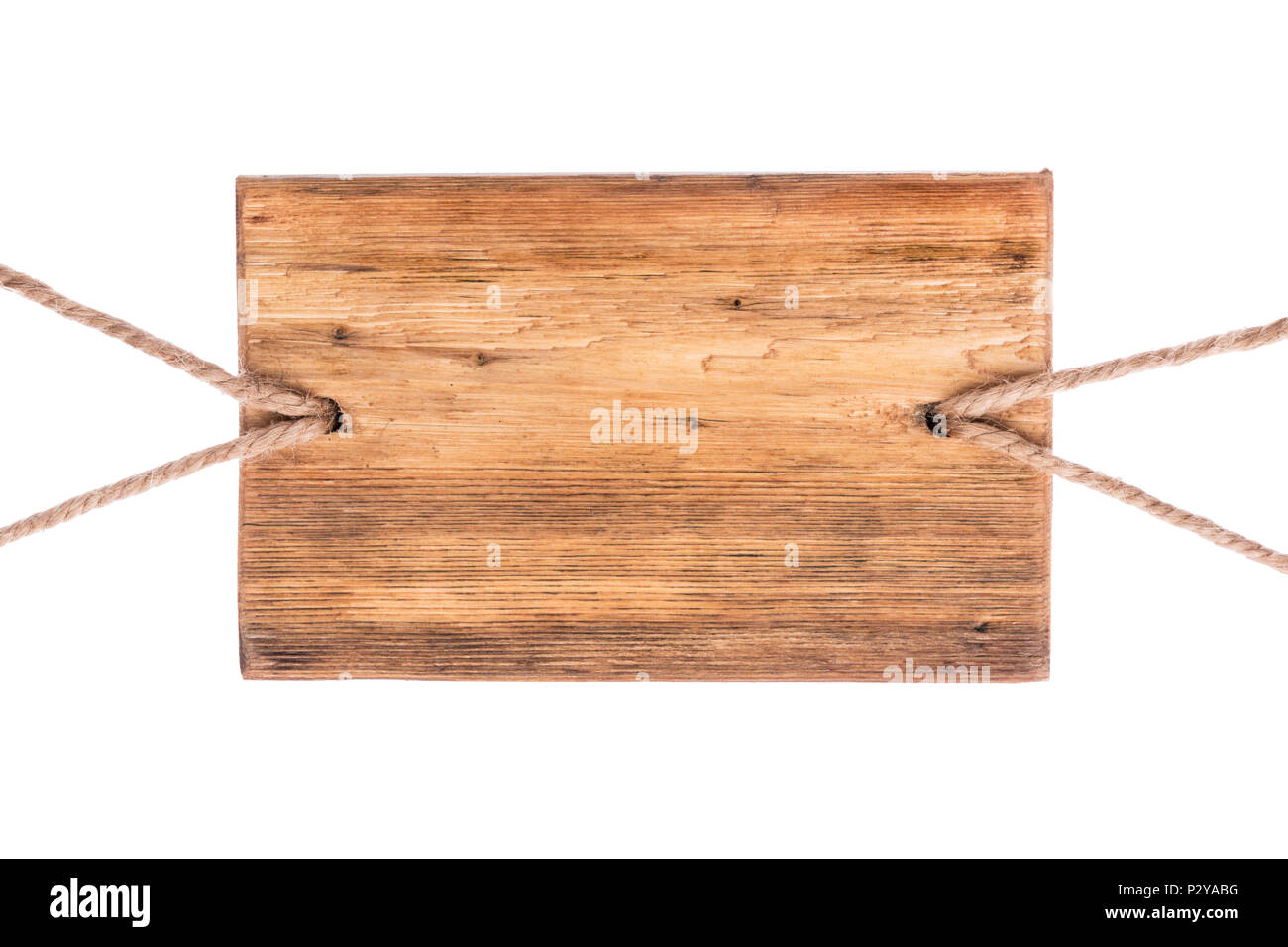 Retro pointer made of light wood. Isolated on white background. With ...