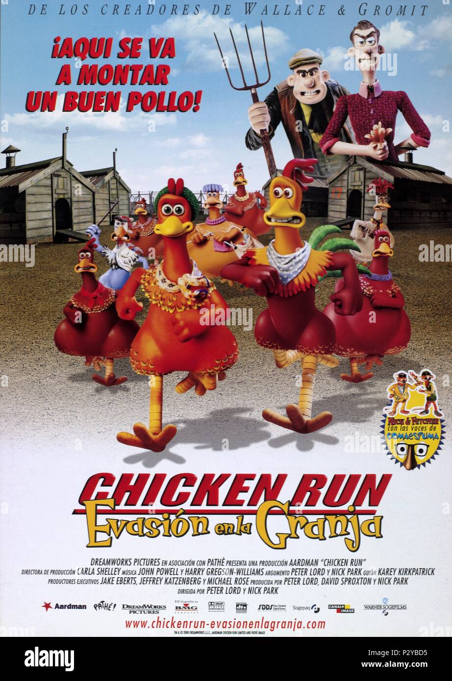 Chicken run poster hi-res stock photography and images - Alamy
