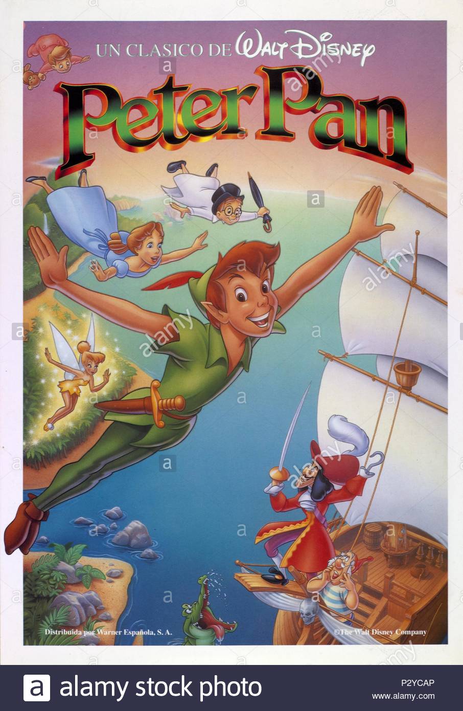 Peter Pan 1953 Animation Stock Photos & Peter Pan 1953 Animation Stock ...
