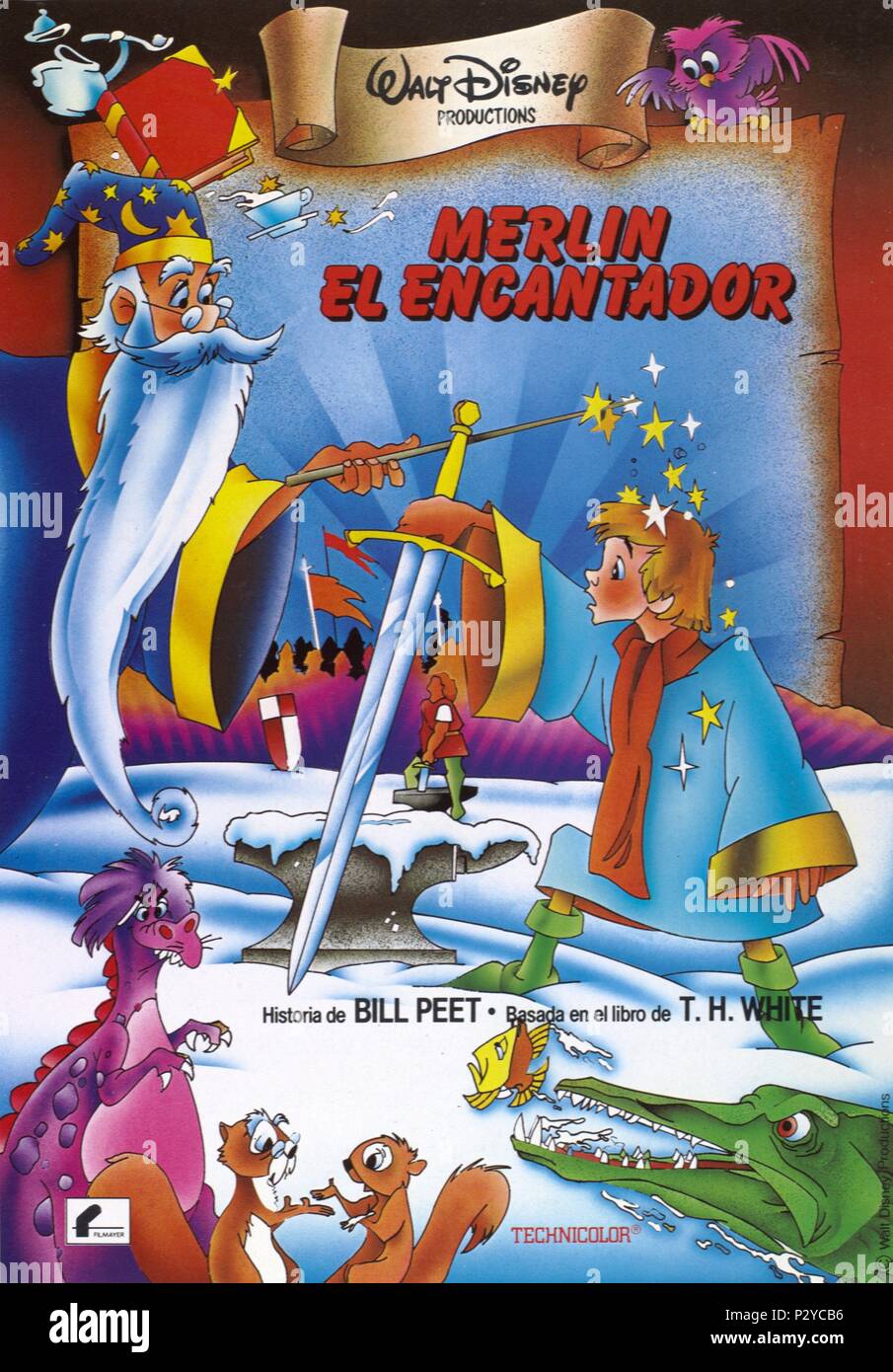 Sword in the stone film hi-res stock photography and images - Alamy