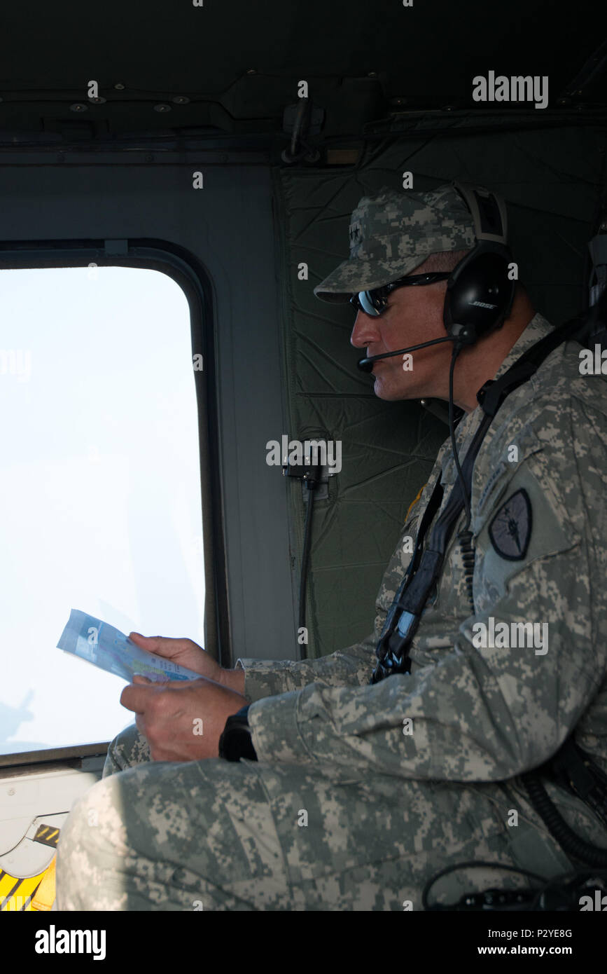 Indiana Adjutant General Maj. Gen. Courtney Carr flies to Ft. Knox, 9 ...