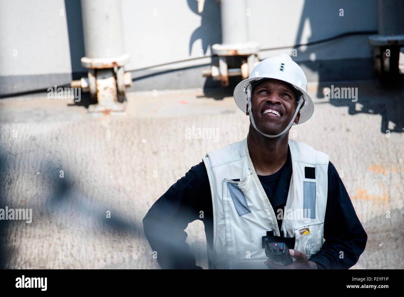 EAST CHINA SEA (Aug. 9, 2016) Chief Warrant Officer 2 Darrell Jenkins ...