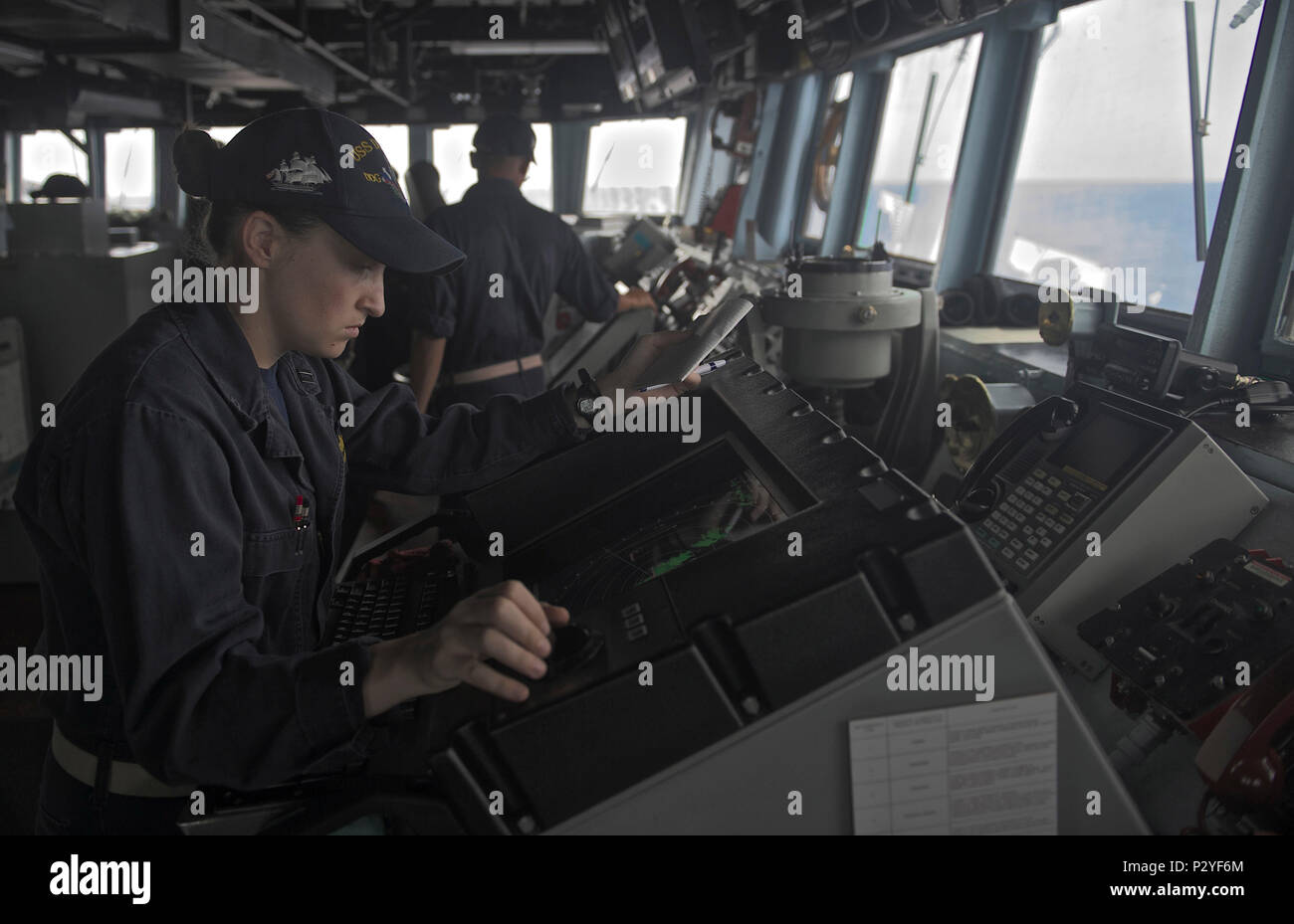 160808-N-QC631-037 SOUTH CHINA SEA (August 8, 2016) Lt. Laura ...