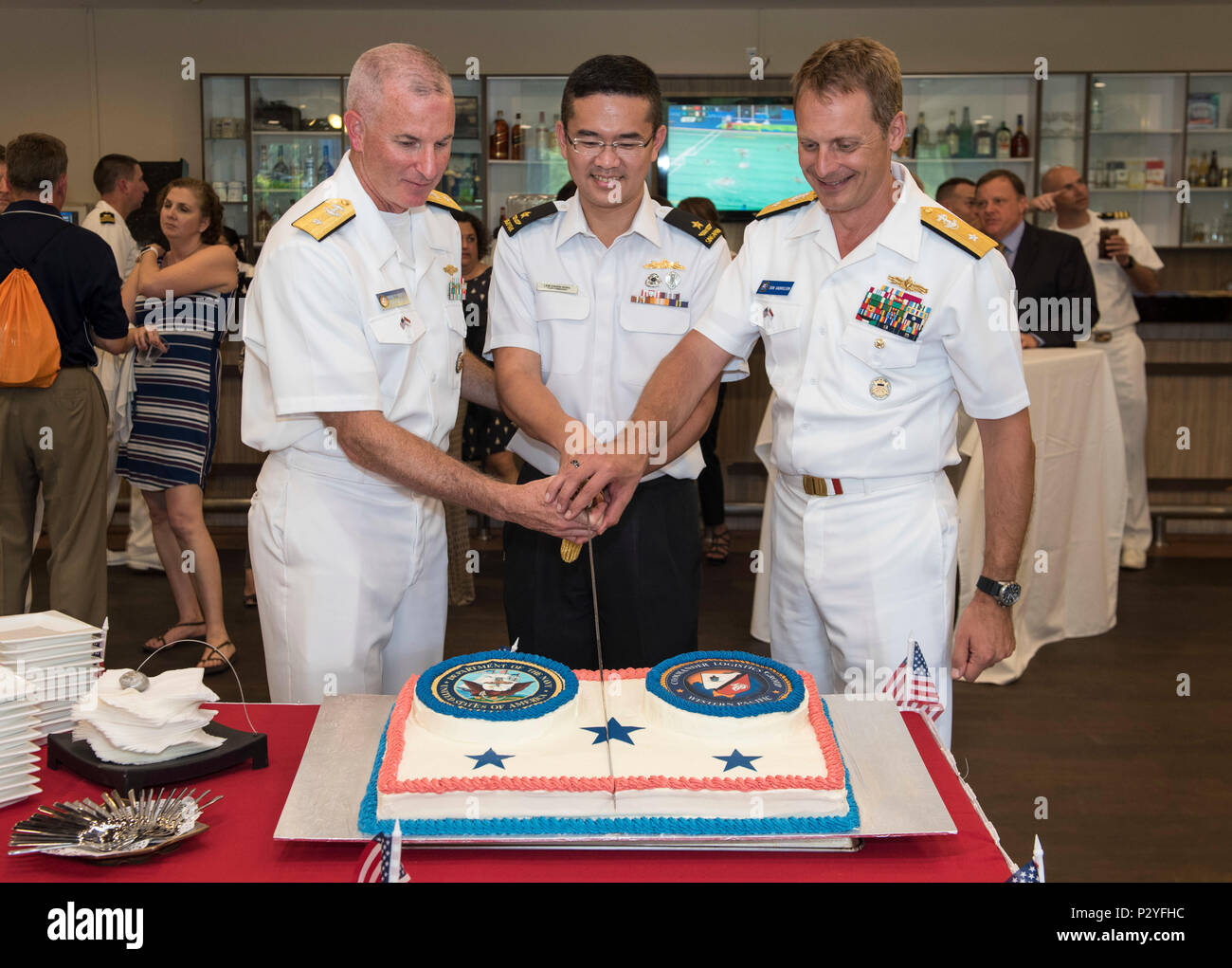 Rear adm don gabrielson hi-res stock photography and images - Alamy