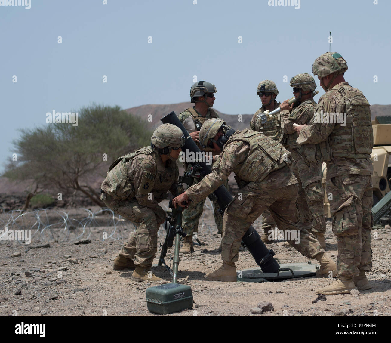 Mortar launcher hi-res stock photography and images - Alamy