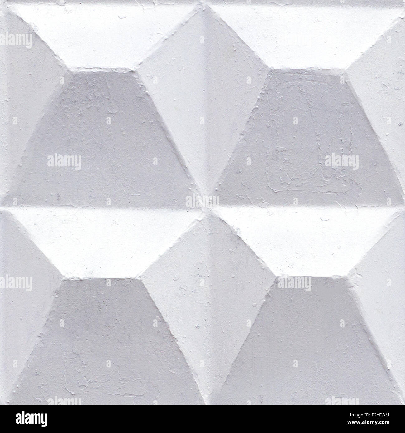 White geometric wallpaper interior hi-res stock photography and images ...