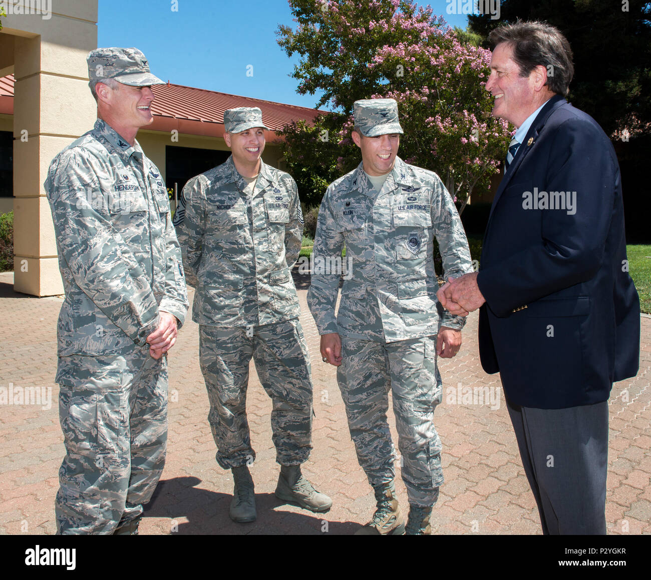 U.S. Representative John Garamendi, 3rd District Calif., speaks with U ...