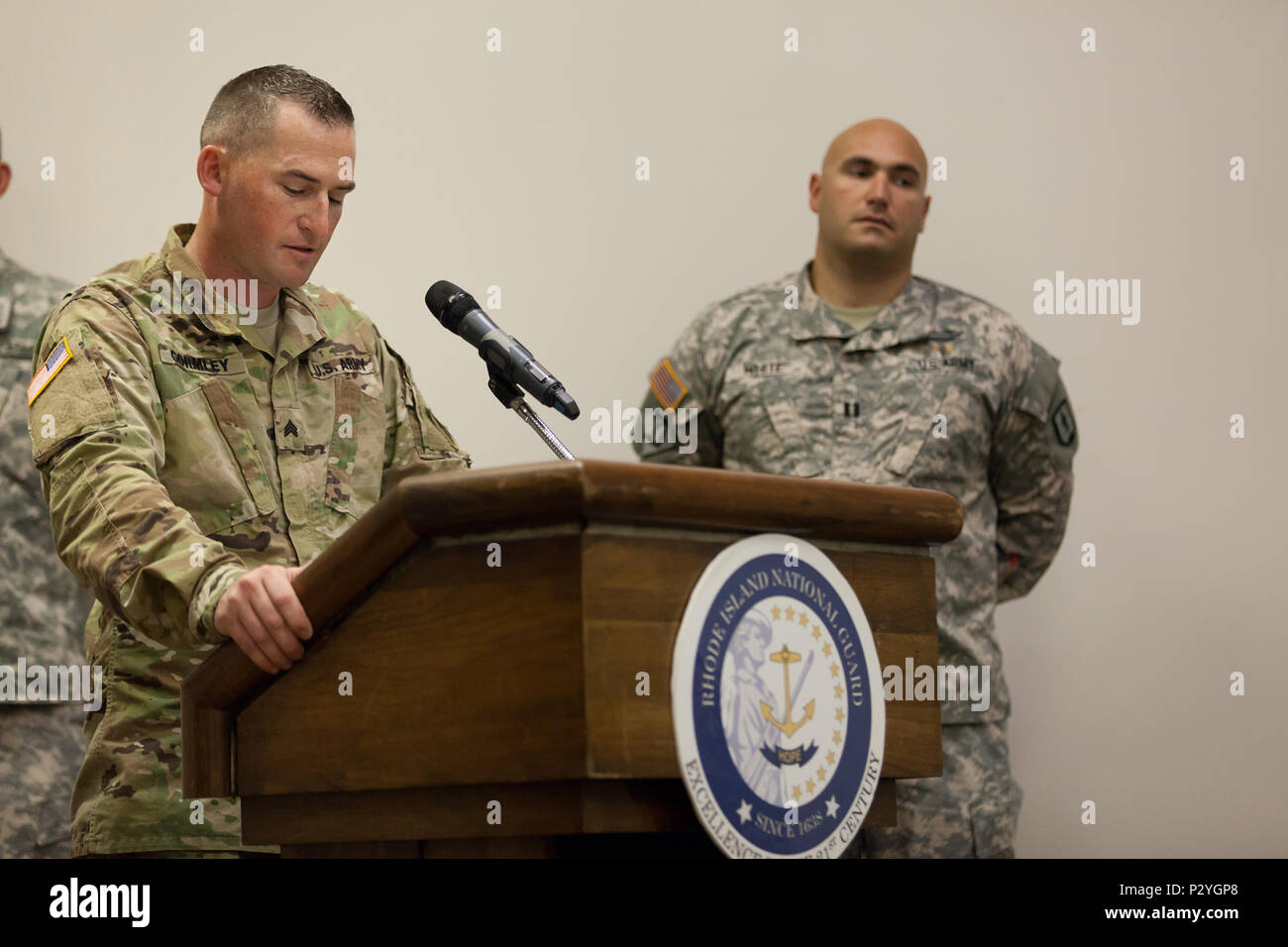 Sgt. Paul M. Gormley, of the 772nd Military Police Company, based in ...
