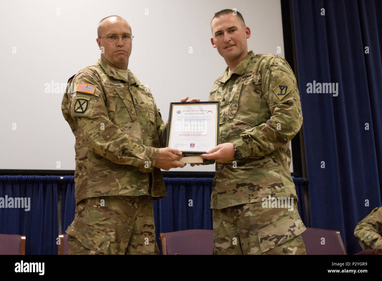 Command Sgt. Maj. Robert Sturdahl, Commandant of the 243rd Regional ...