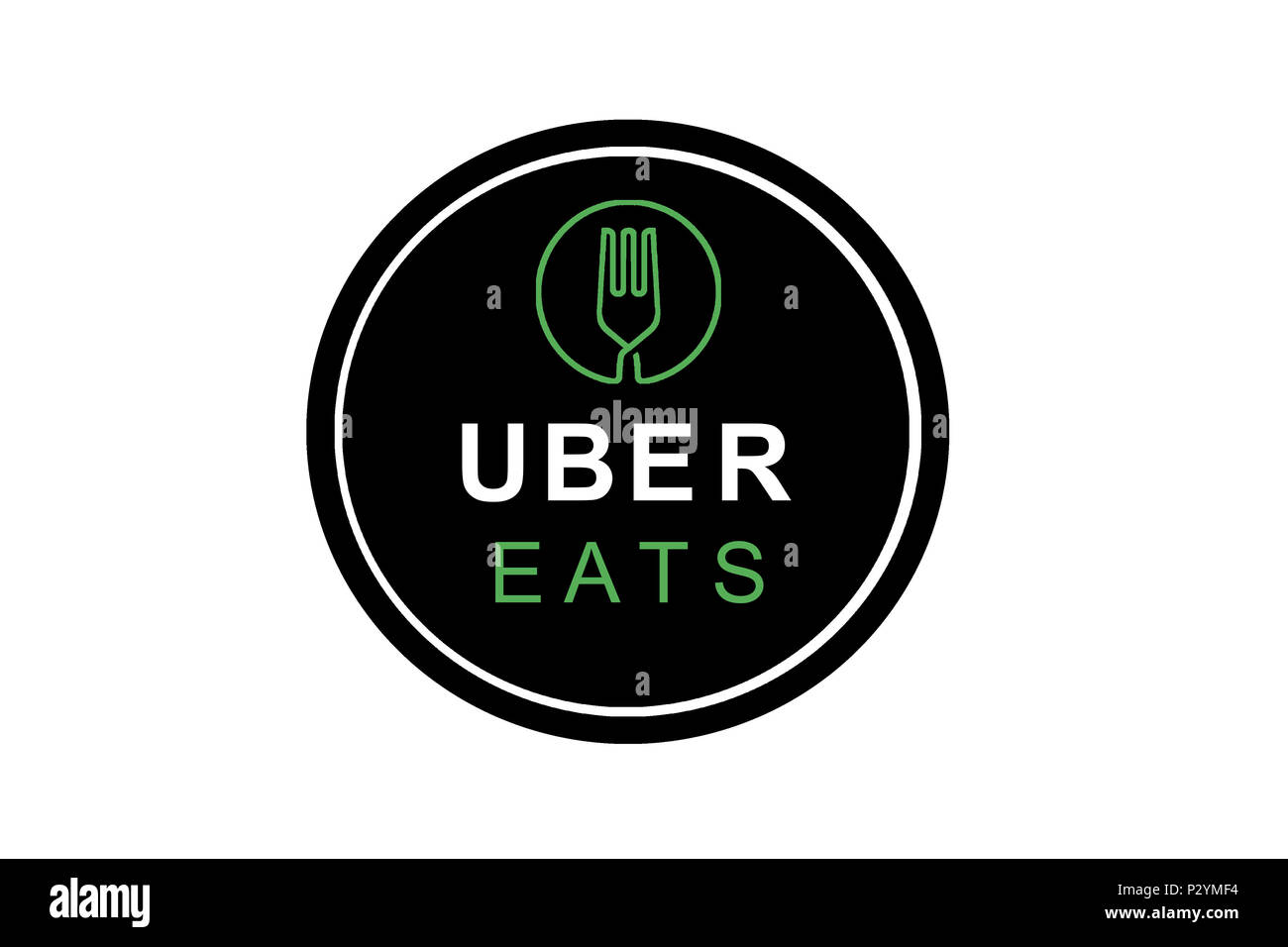 Uber eats symbol Cut Out Stock Images & Pictures - Alamy
