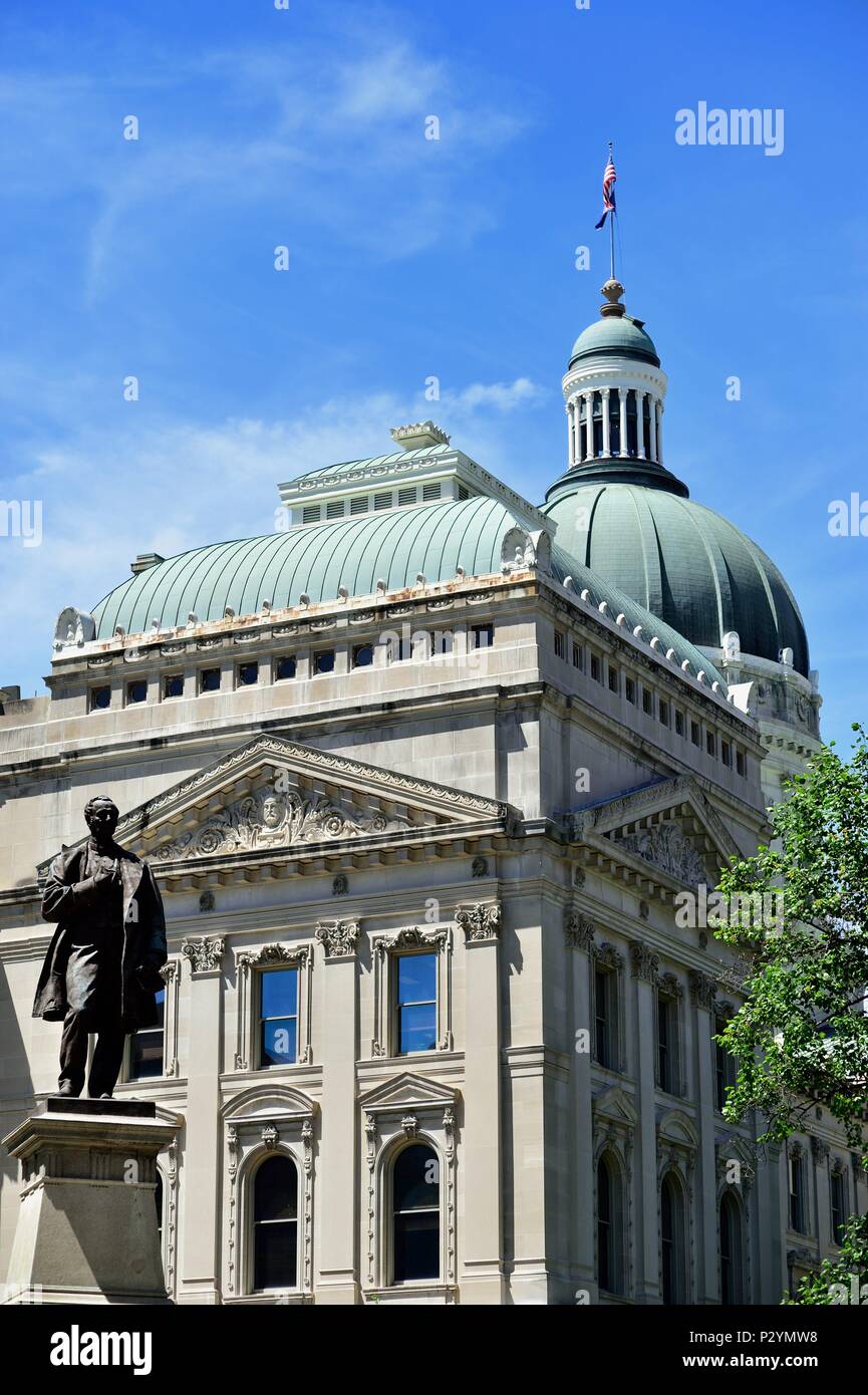 Indiana state capitol hi-res stock photography and images - Alamy